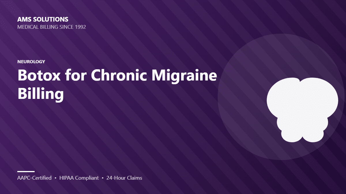 Botox Migraine Billing 2026: J0585, CPT 64615, PA & Denials